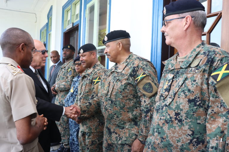 Courtesy call on the CDS | JDF.org The Official Website of The Jamaica ...