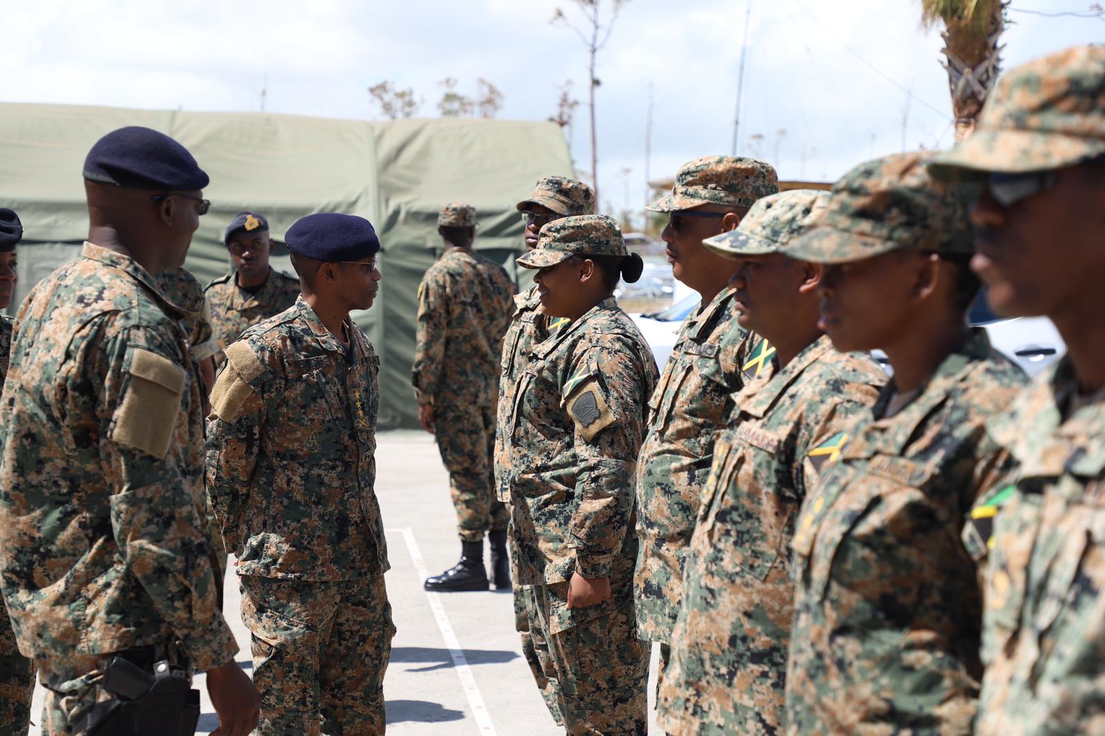 Lieutenant General Rocky Meade Visits Abaco | JDF.org The Official ...